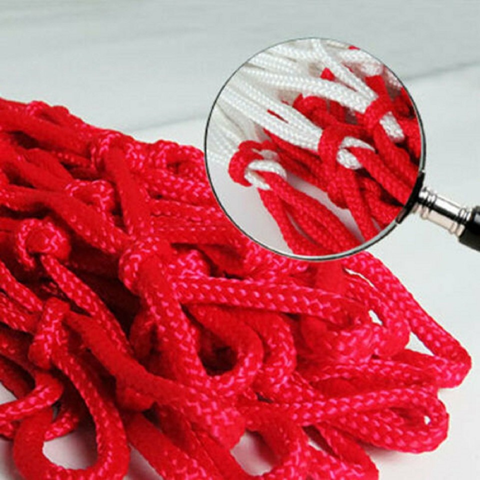 3PCS Standard Basketball Net Heavy Duty 12 Loops Shoot Rim Hoop ...