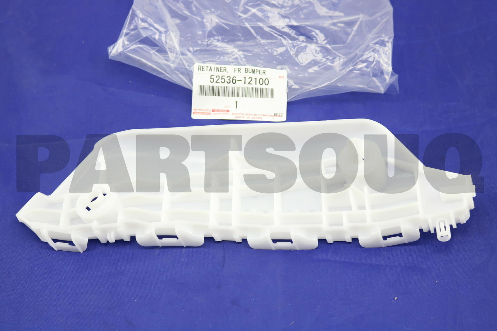 5253612100 Genuine Toyota RETAINER, FR BUMPER 52536-12100 | eBay