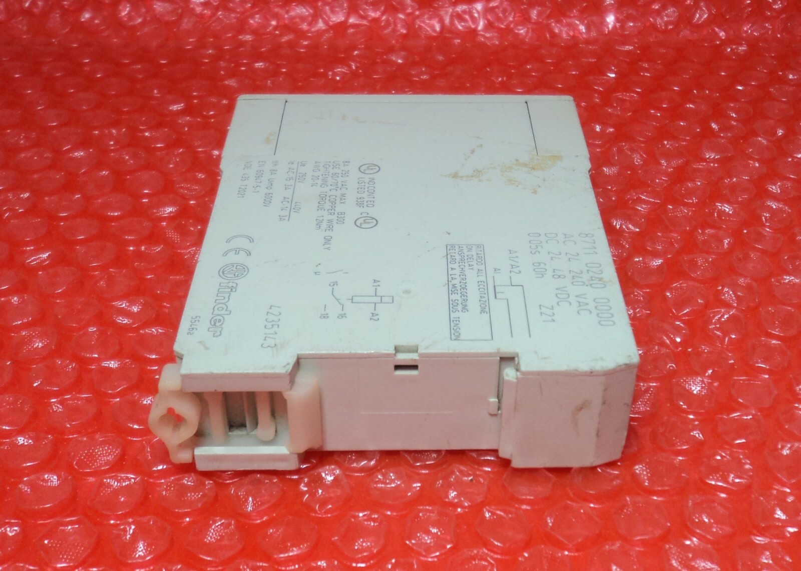 Finder 8711 0240 0000 Long Timing Relay 87.11 24-240VAC 24-48VDC | eBay