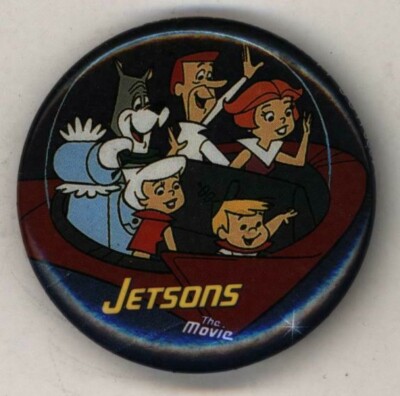 1990 Jetsons The Movie 1 3/4" Pinback Button | eBay