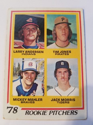1978 Topps Jack Morris Rookie Card Card #703 | eBay