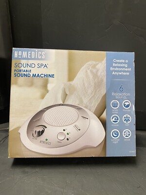 Homedics Sound Spa Portable Compact Travel Sound Machine Noise Nature ...