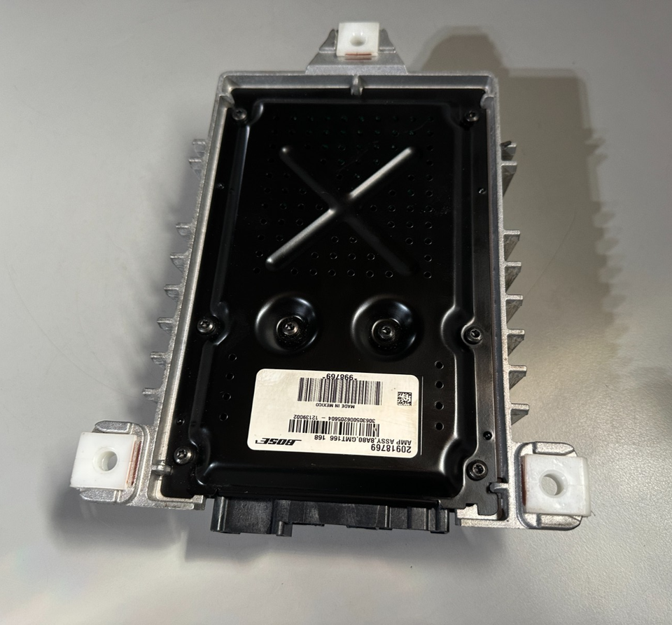 2010-2012 Cadillac SRX Stereo Audio Radio Amplifier Module Amp 20918769 ...