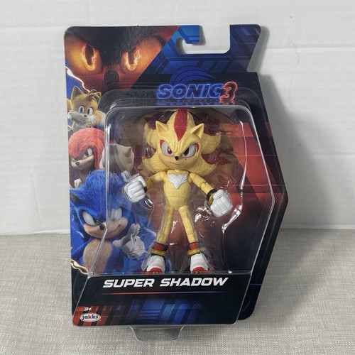 Sonic The Hedgehog 3 Movie Super Shadow Figure Toy Jakks 5” 2025 | eBay