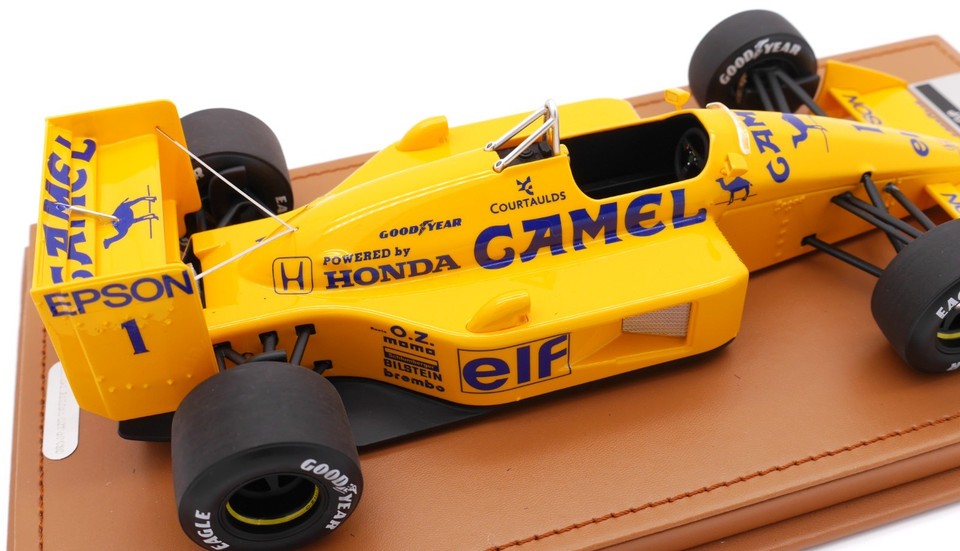 TECHNOMODEL CAMEL LOTUS HONDA 100T N PIQUET BRAZIL GP 1988 1-18 F1 ...