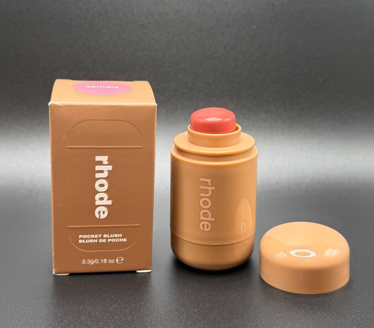 Rhode Exclusive SPRINKLE Pocket Blush 0.18 oz New In Box Authenticity ...