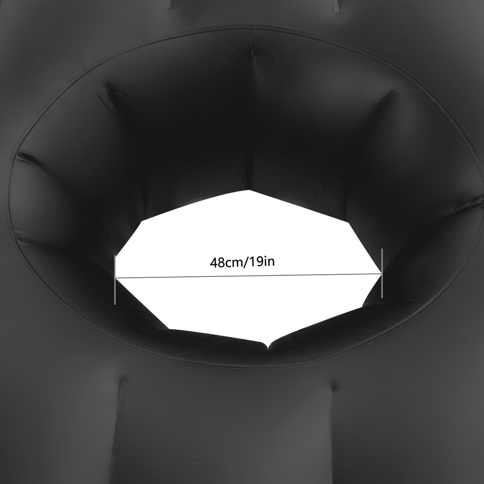 BBL Mattress With Hole Inflatable Recovery BBL Bed Black After Surgery ...