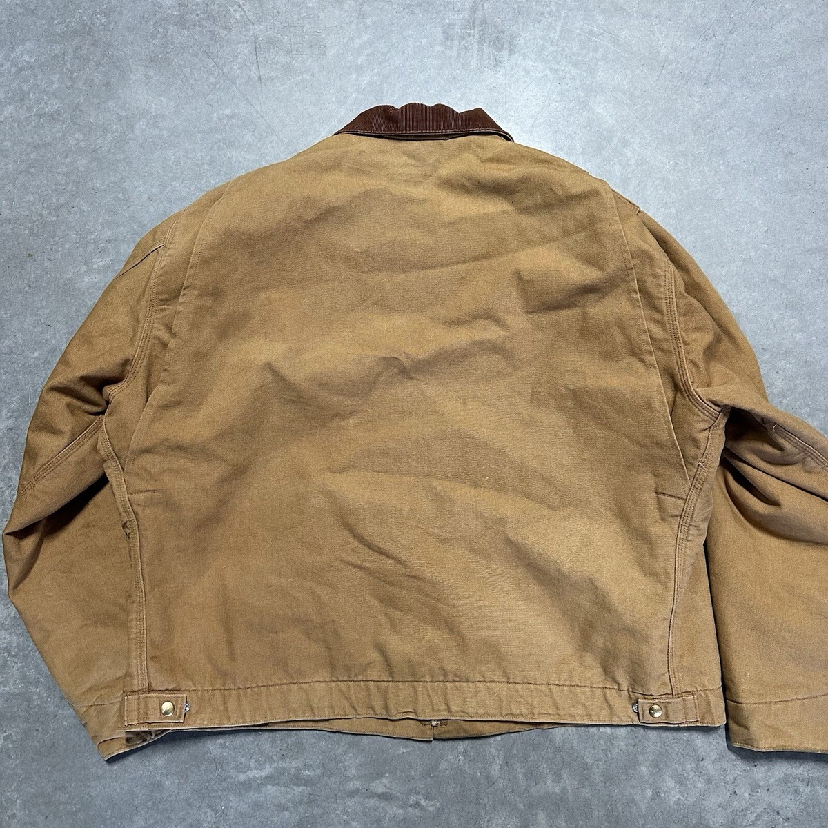 Vintage Carhartt J97 BRN Detroit Canvas Work Jacket Brown Vintage Carhartt J97 BRN Detroit Canvas Work Jacket Brown