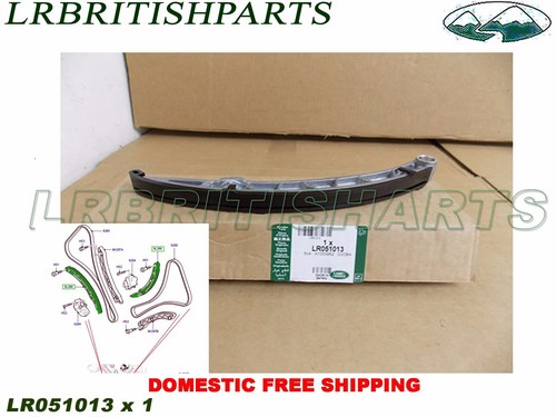 GENUINE LAND ROVER TIMING CHAIN TENSIONER GUIDE 5.0L & 5.0L SC 3.0L ...