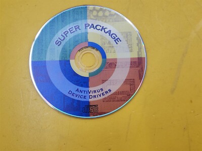 ⭐️⭐️⭐️⭐️⭐️ PC Software CD Disc Super Package AntiVirus Device Drivers ...