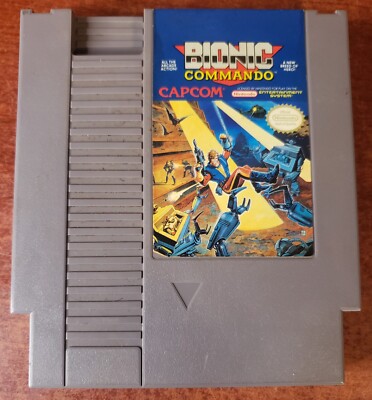 Bionic Commando NES Nintendo Entertainment System Cleaned Tested ...