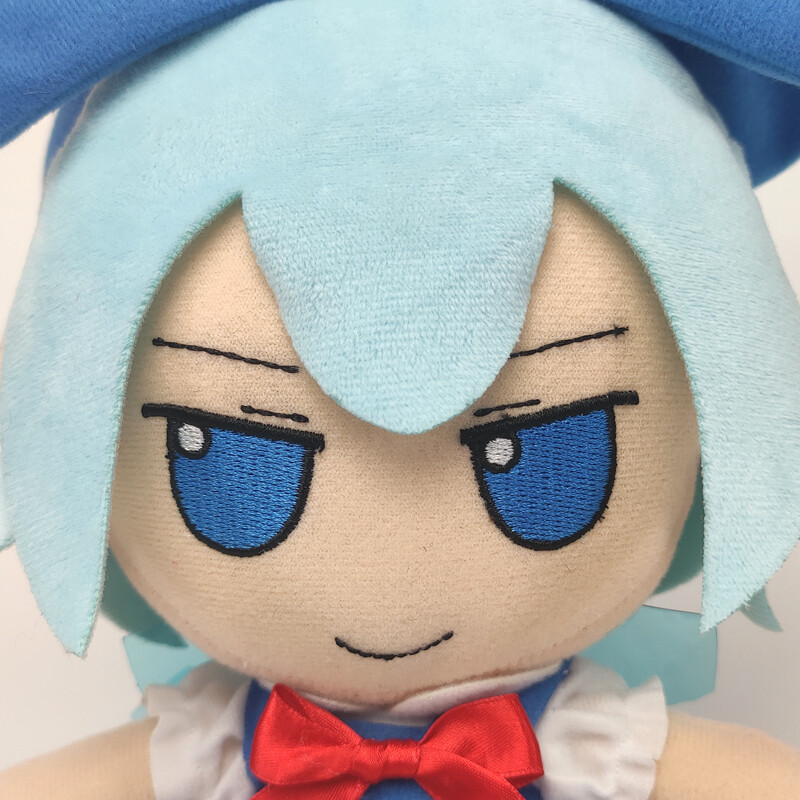 TouHou Project Fumo Fumo Cirno Plush Doll 20cm Stuffed Toy Gift Anime ...