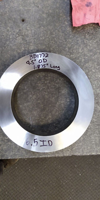 9.5"X6.5" Diameter 4140 P110 Steel Round Bar Stock 8" ODx 4.5" ID x 1. ...