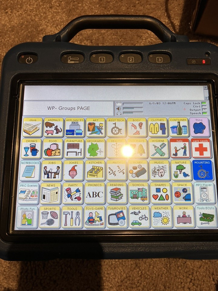 Prentke Romich Vantage Lite Special Needs Communication Device NO CORDS ...