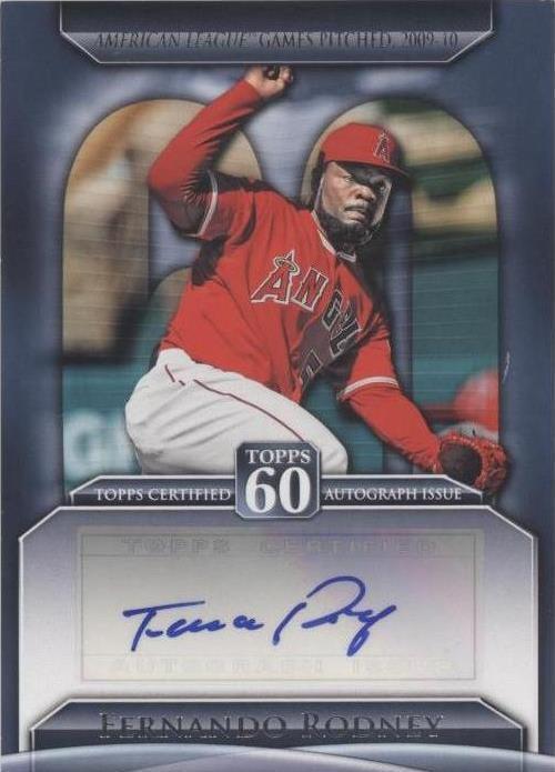 2011 Topps Update Series - Topps 60 Autographs Fernando Rodney #T60A-FR ...