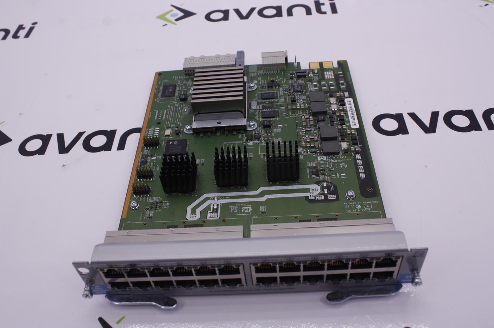 HP J9550A 24-PORT GIG-T V2 ZL MODULE FOR E5400/E8200 SWITCHES | eBay