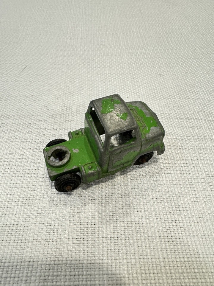 Tootsie Toy Green Chicago 24 Bobtail Semi Truck Cab Military Metal USA ...