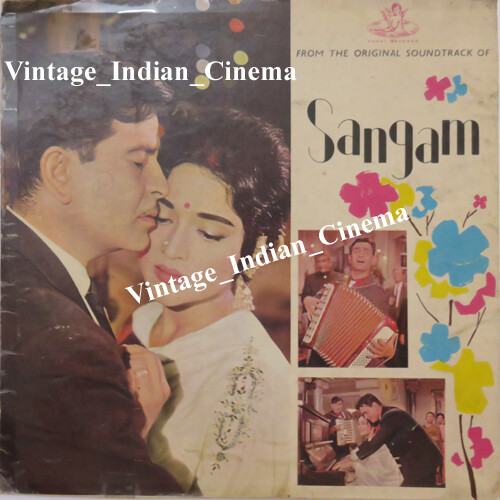 Sangam 1964 Raj Kapoor Rajendra Kum Bollywood Rare Vinyl LP 12" Record 3AEX5036 | eBay