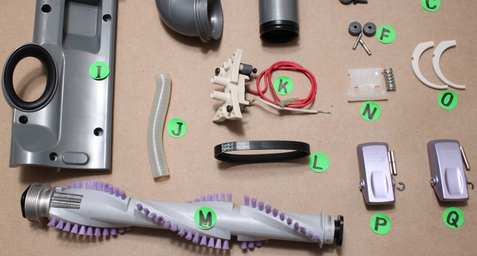 Shark NV350 Upright Vacuum Cleaner REPLACEMENT PARTS - CHOOSE YOUR PART ...