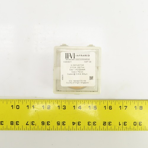 Iivi Infrared Si Reflector 2" ODx0.200" Thick Side 1 PO/DEMMR Side 2 FG ...