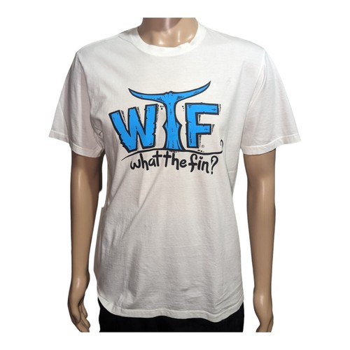 What The Fin Men's Shirt White Size Medium | eBay