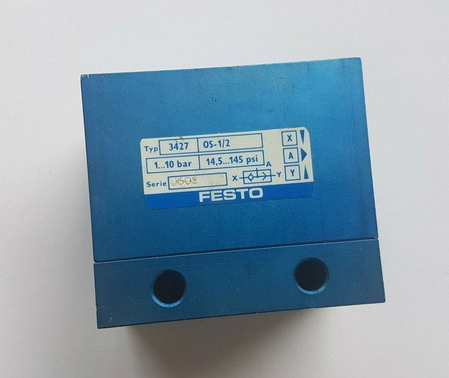 Festo 3427 Os-1/2 Pneumatic or Gate Valve for sale online | eBay
