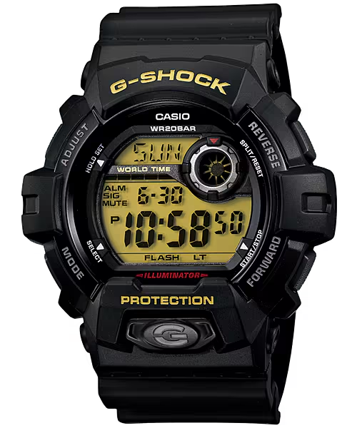 Casio G8900-1, G-Shock 200 Meter Watch, Chronograph, Resin Strap, 5 ...