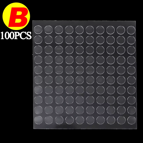 Wholesale Removable Double Sided Gel Glue Pads Clear Sticky Glue for ...