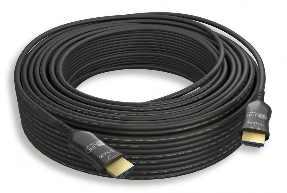 SF Cable 50ft HDMI 4K60 CMP AOC Active Optical Cable 2.0 | eBay
