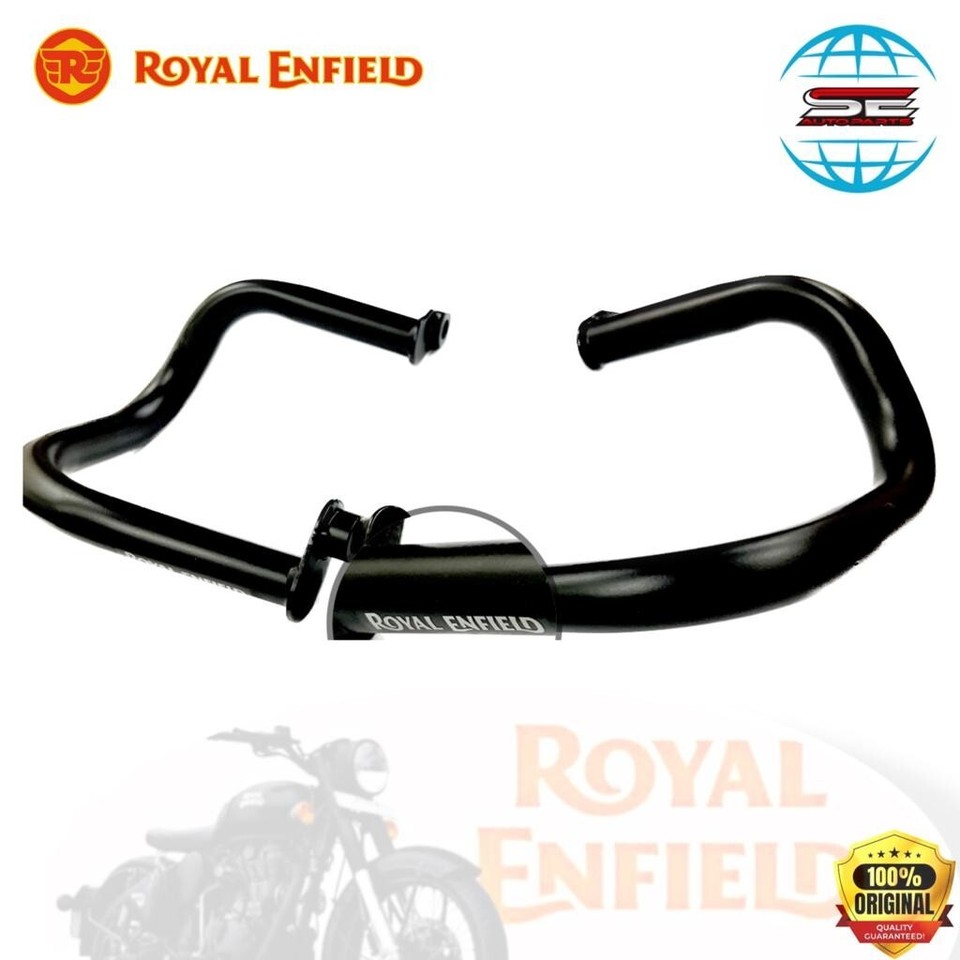 For Royal Enfield Interceptor 650/ black Compact Engine Guards 1990408 ...