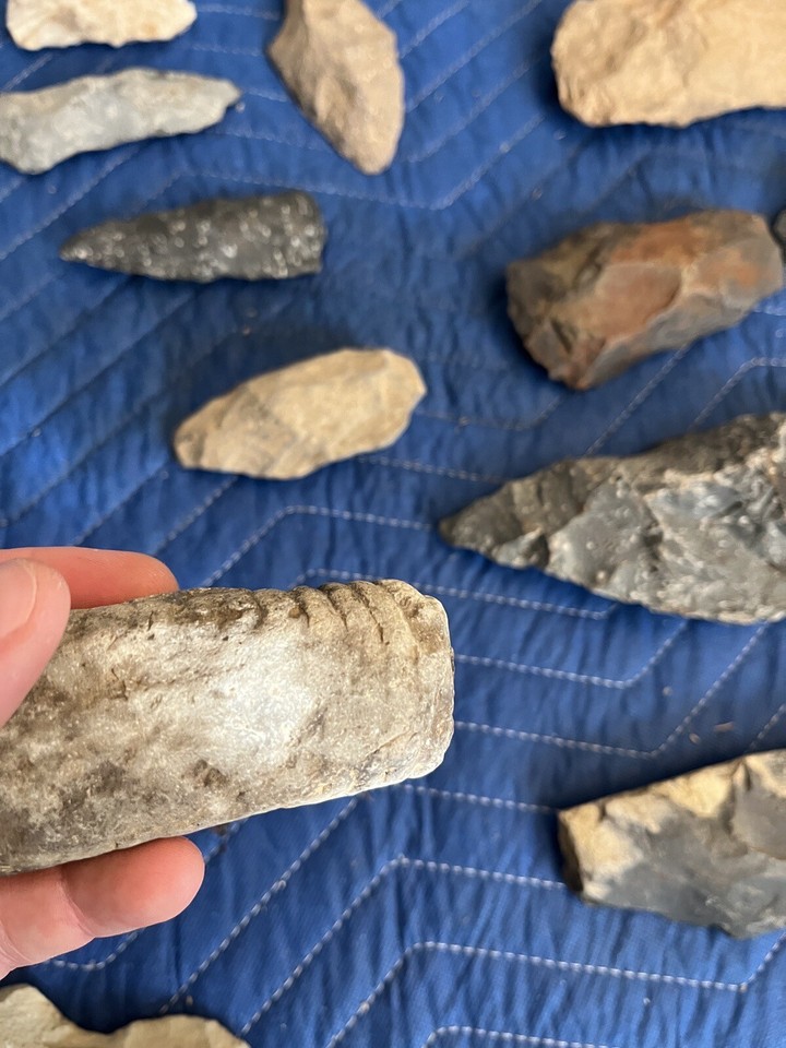 Lot of 57 Native American Indian Artifacts Tools/Knifes/Scrapers ...