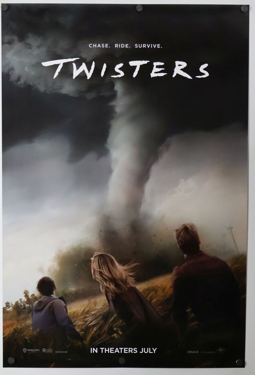 Twisters - original DS movie poster - 27x40 | Grelly USA