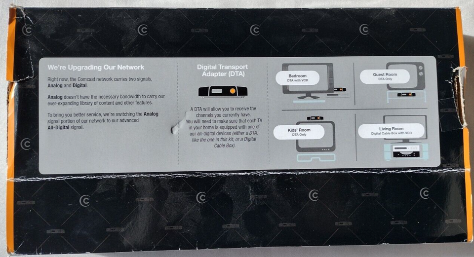 Comcast Digital Transport Adapter Self-Installation Kit | eBay