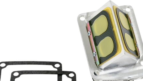 BOYESEN RAD VALVE KX 125 2003 HIGH FLOW INTAKE MANIFOLD+Carbon Fiber ...