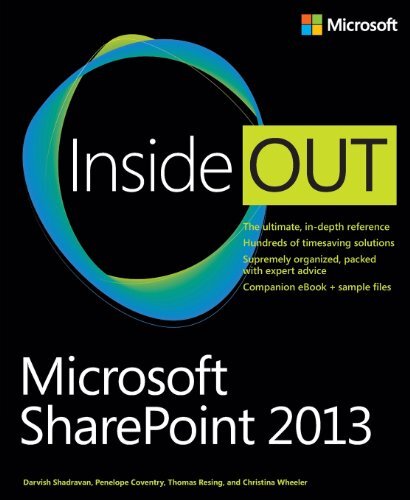 Microsoft SharePoint 2013 Inside Out [Paperback] [2013] Sha 9780735666993| eBay