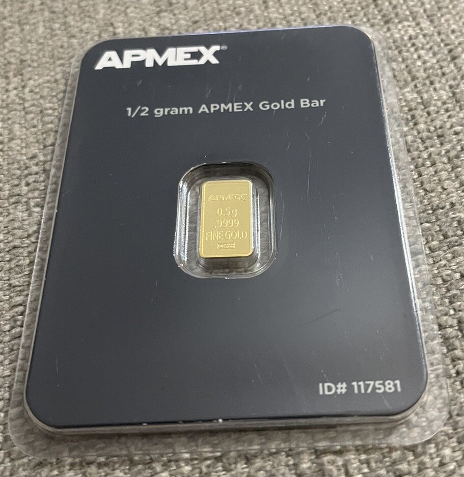 1/2 gram Gold Bar - APMEX | eBay