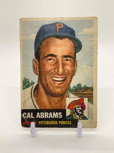 Cal Abrams 1953 Topps #98 Pittsburgh Pirates PR #2 | eBay