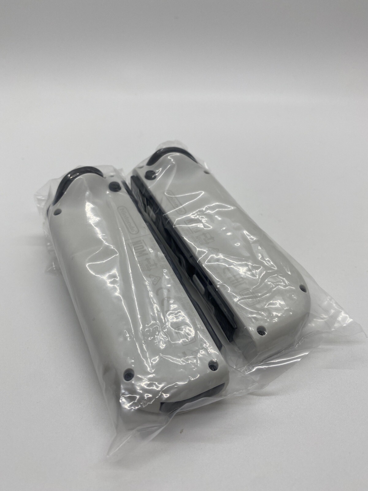 White Nintendo Switch Joy-Con OLED Model HAC-015 Joy-Cons black Straps | eBay