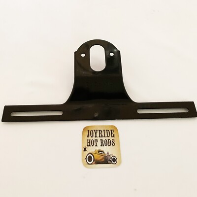 1928-31 Ford Model 'A' License Plate Bracket- Painted Gloss Black | eBay