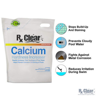Rx Clear Granular Calcium Hardness Increaser (Plus) For Pools (Choose ...