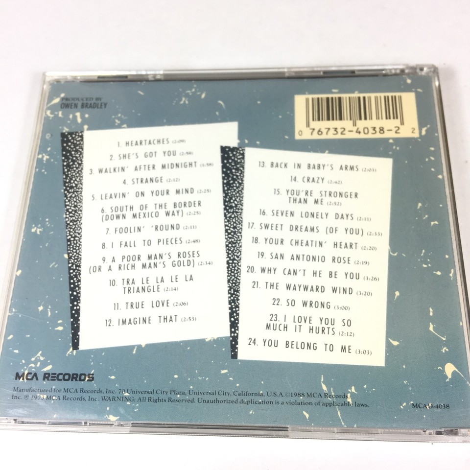 The Patsy Cline Story - Audio CD By Patsy Cline | eBay