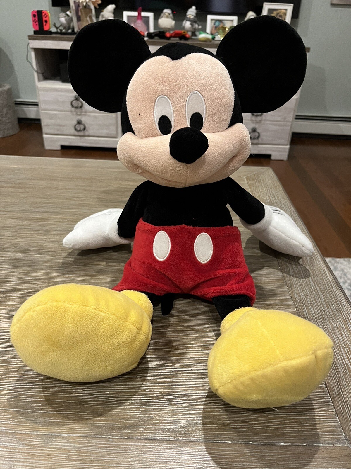 MICKEY MOUSE Disney Store Plush Toy Stuffed Animal Authentic 16" | eBay
