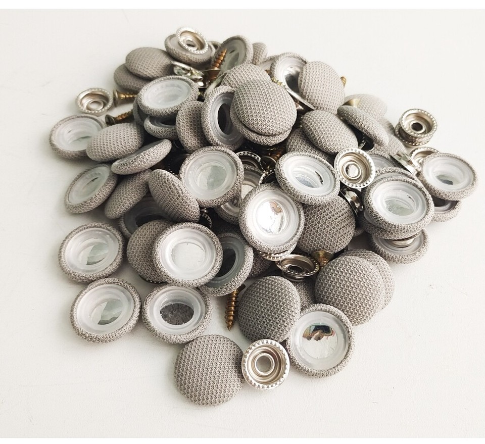 60Pcs Car Roof Liner Ceiling Repair Buckle Sagging Headliner Pins Rivet ...