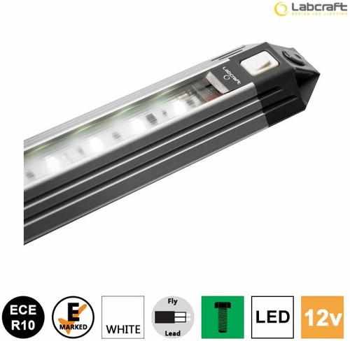 Labcraft NEBULA SWITCHED SI5CW500S 12V 624mm 24-LED Interior Strip ...