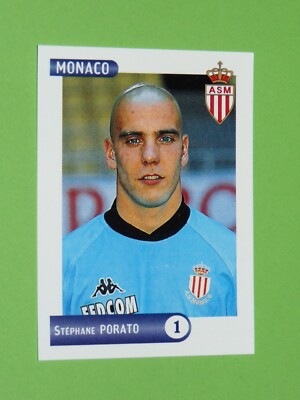 #175 STEPHANE PORATO AS MONACO PANINI FOOTBALL 2000-2001 FOOT 2001 | eBay