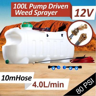 12V 100L Chemical Garden Farm Water Pump ATV WEED SPRAYER SPORT SPRAY ...
