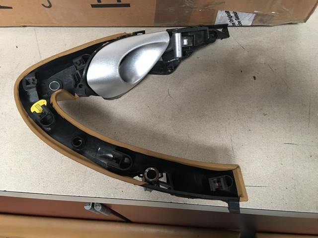 Porsche 996 Right Inner Door Panel Handle Passenger Savanna Leather OEM ...