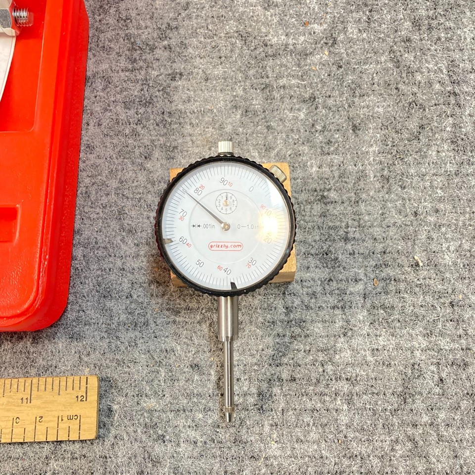 Grizzly Dial Indicator Magnetic Base Set w/ Rods Clamps & Case | eBay