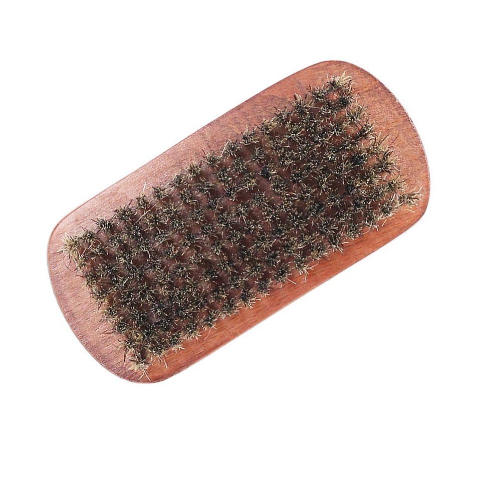 Curved Beard Cleaning Brush Beech Handle Beard Brush Beard Care ...