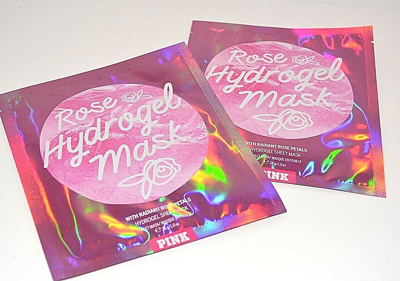 7x Rose Hydrogel Victoria's Secret Pink Sheet Mask Ships for sale ...